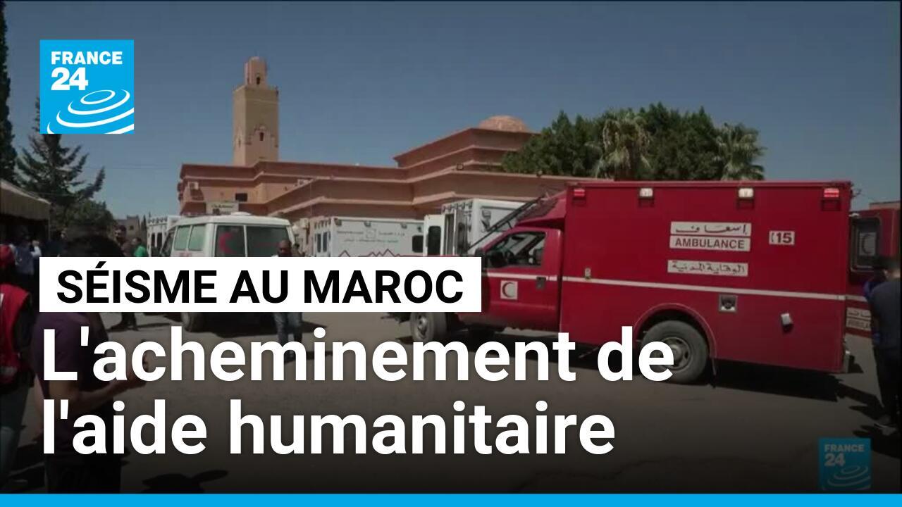 Maroc : les secours se déploient, le bilan du séisme dépasse les 2 800 morts